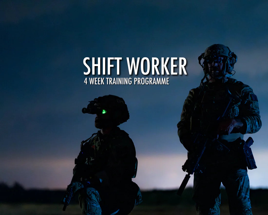 SHIFT WORKER: 4 WEEKS – Ace of Iron Apparel
